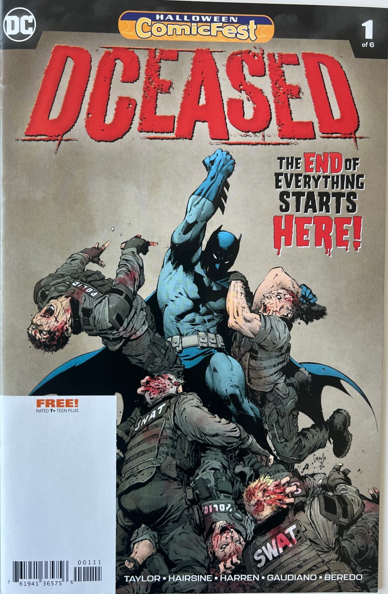 DCEASED 1 HALLOWEEN COMICFEST SPECIAL EDITION Comic Book Review ...